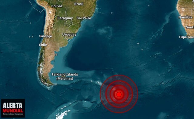 Sismo de considerable magnitud sacude las remotas Islas Sandwich del ...