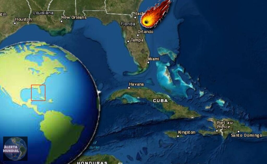 VIDEOS: Un enorme meteorito verde explota sobre la atmósfera de Florida