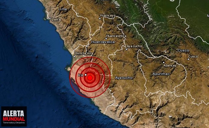 Perú no deja de temblar tras fuerte sismo en Ica ¿Los sentiste?