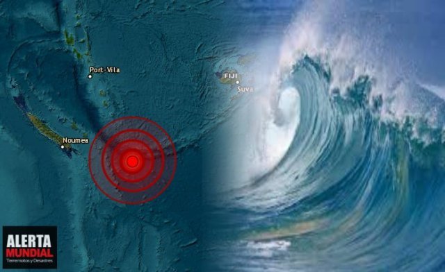 Alerta de tsunami tras TERREMOTO VIOLENTO en Oceania