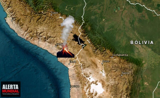 Alerta en Perú por potente explosión del volcán Ubinas supera los 3000 ...