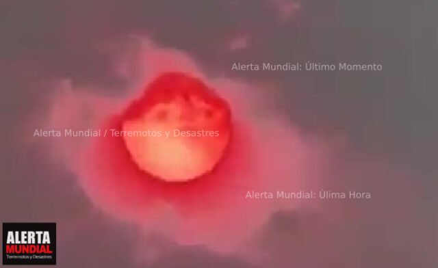 Raro fenomeno en China: el Sol se Tiñe de Rojo en Harbin | VIDEO